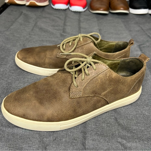 Clae | Shoes | Clae Leather Sneaker Ellington Sp Brown Mens Size 1 ...